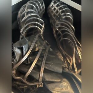 Yves Saint Laurent | Shoes | Ysl Caged Booties | Poshmark